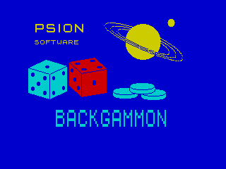 Psion - IF2 Cartridge 'Backgammon'